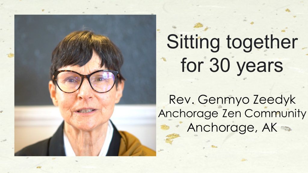 Dharma Talk by Rev. Genmyo Zeedyk - SOTO ZEN Buddhism North America